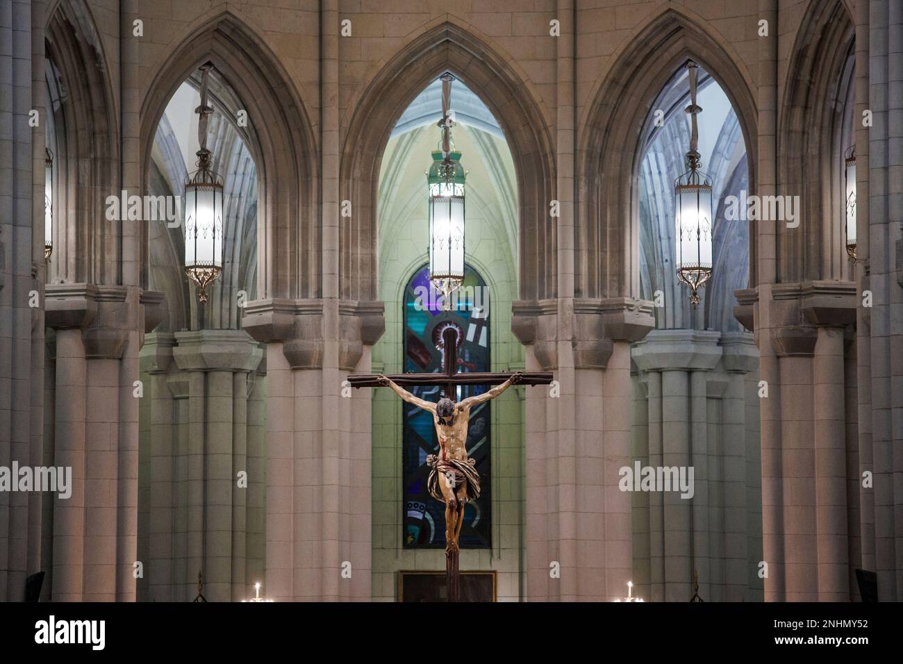Crucified Christ of the Good Death by Juan Manuel Miñarro, during ...