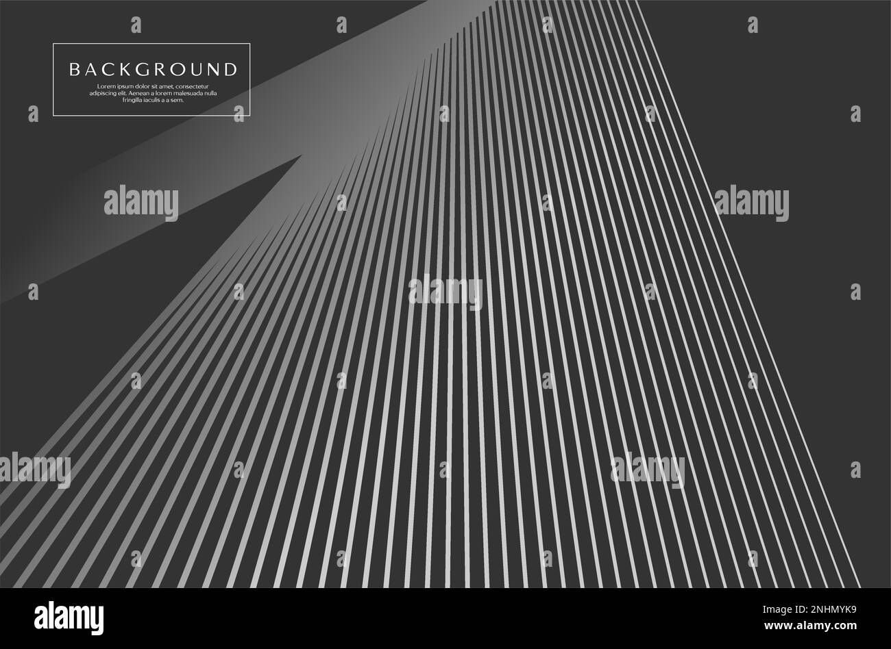 Monochrome technology straight line abstract background. Digital ...