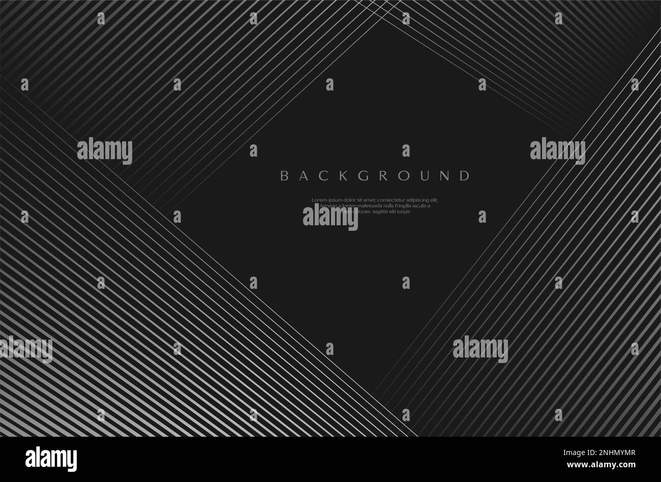 Modern greyscale motion line abstract background. Digital dynamic lines ...