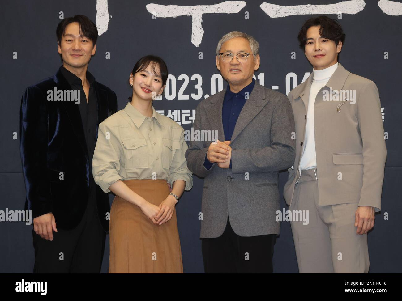 22nd Feb, 2023. Musical 'Faust' The stars of the new musical "Faust ...