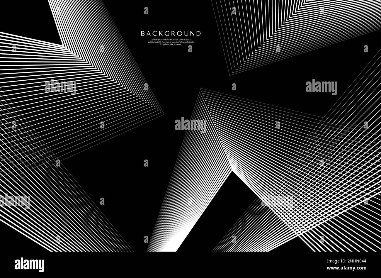 Modern Layer Of Straight Lines Abstract Background Curve Of Sharp Line