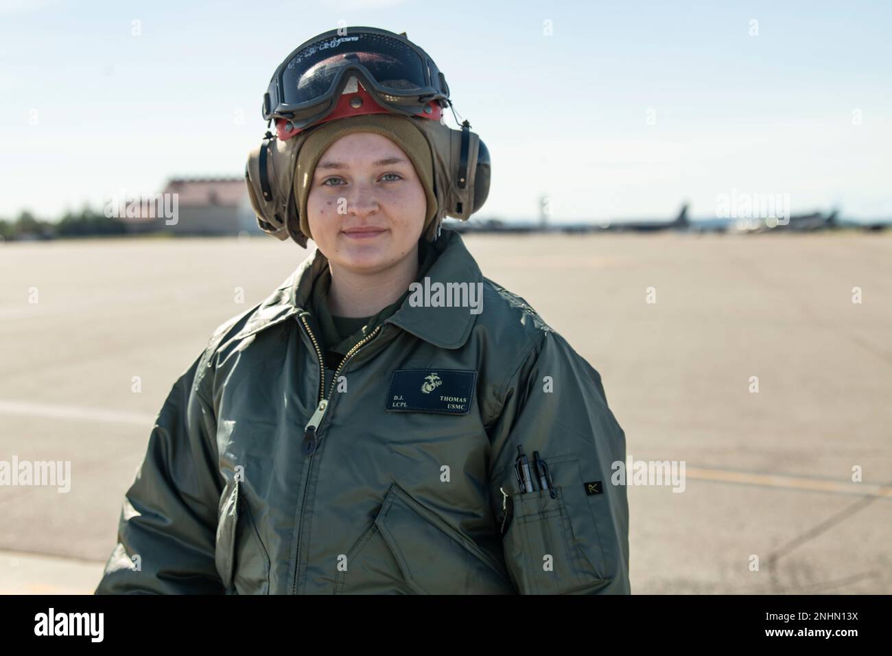 U.S. Marine Corps Lance Cpl.l Daria Thomas, Marine Fighter Attack ...