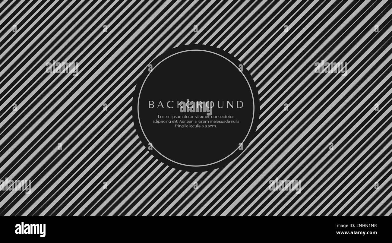 Dynamic horizontal lines stripes Black and White Stock Photos & Images ...