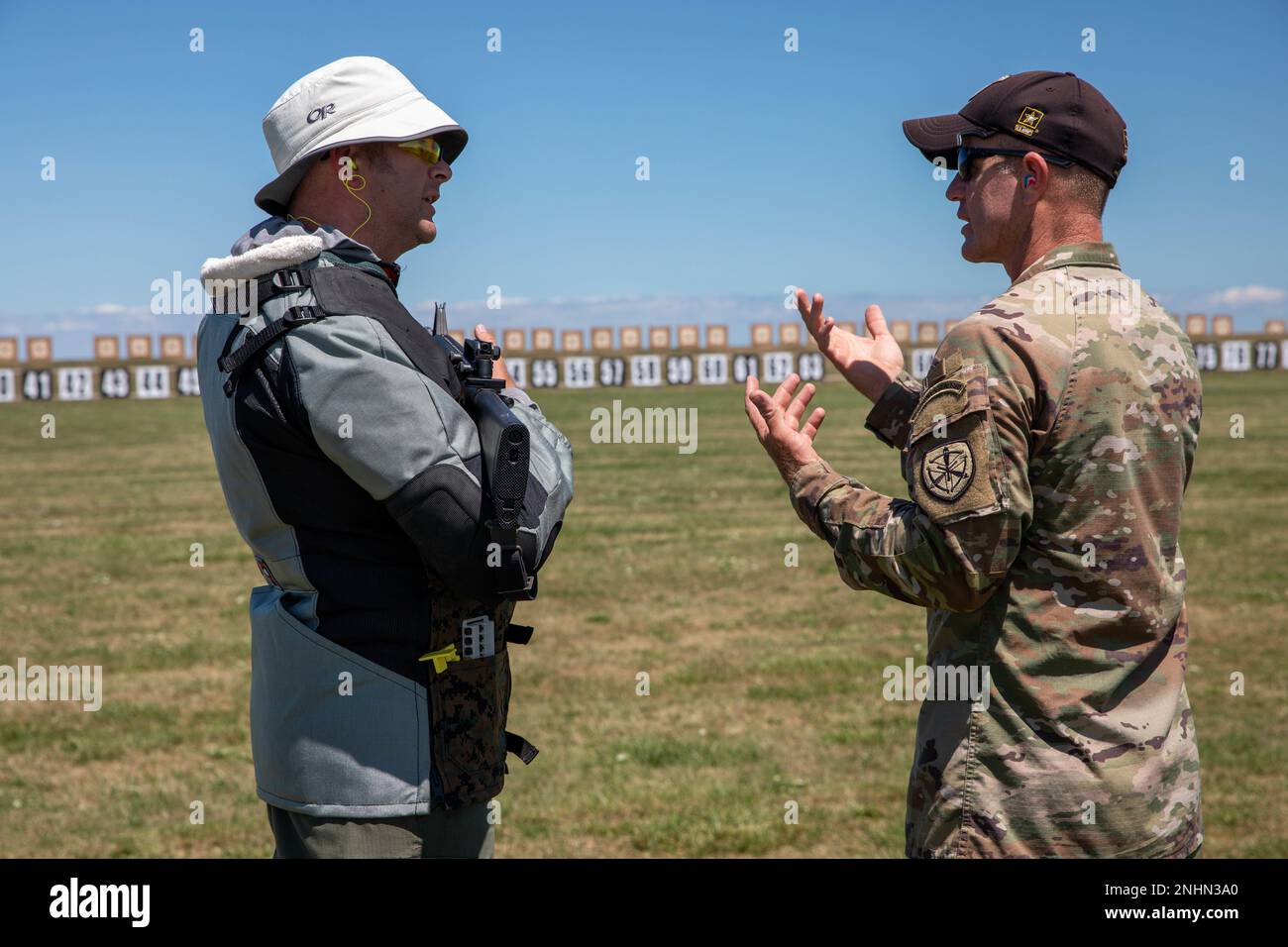 Sgt. 1st Class Brandon Green, a marksmanship instructor/competitive ...