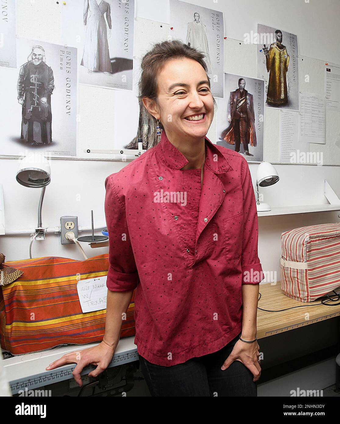 Scenic and costume design Emily Anne MacDonald has some of the costume ...