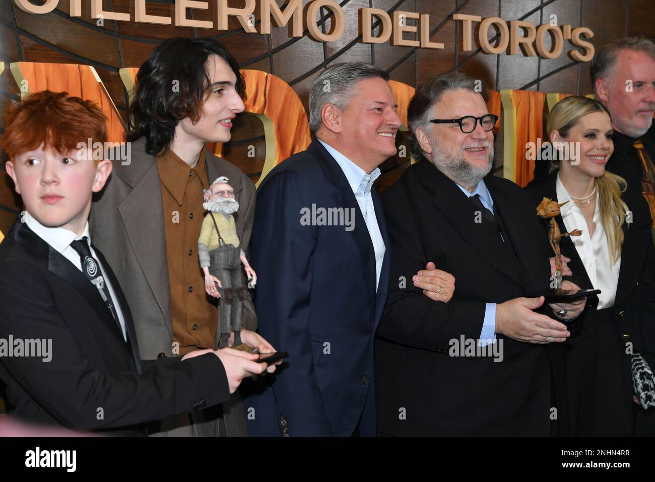 Photo by: NDZ/STAR MAX/IPx 2022 12/6/22 Gregory Mann, Finn Wolfhard ...