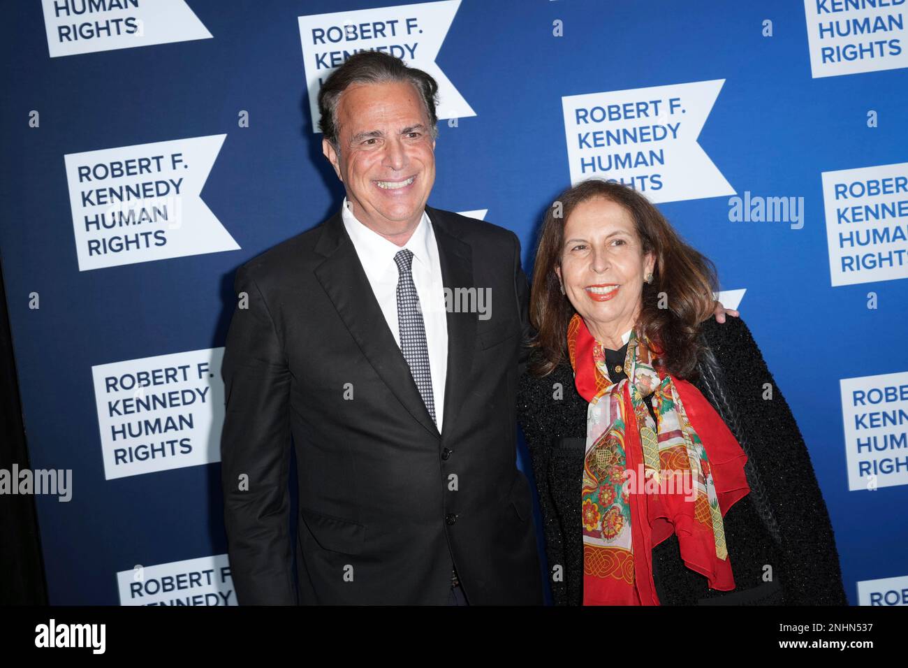 Photo by: John Nacion/STAR MAX/IPx 2022 12/6/22 Michael Beschloss and Afsaneh Mashayekhi ...