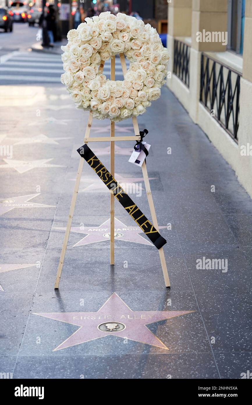 Photo by: gotpap/STAR MAX/IPx 2022 12/6/22 Kirstie Alley Memorial on ...