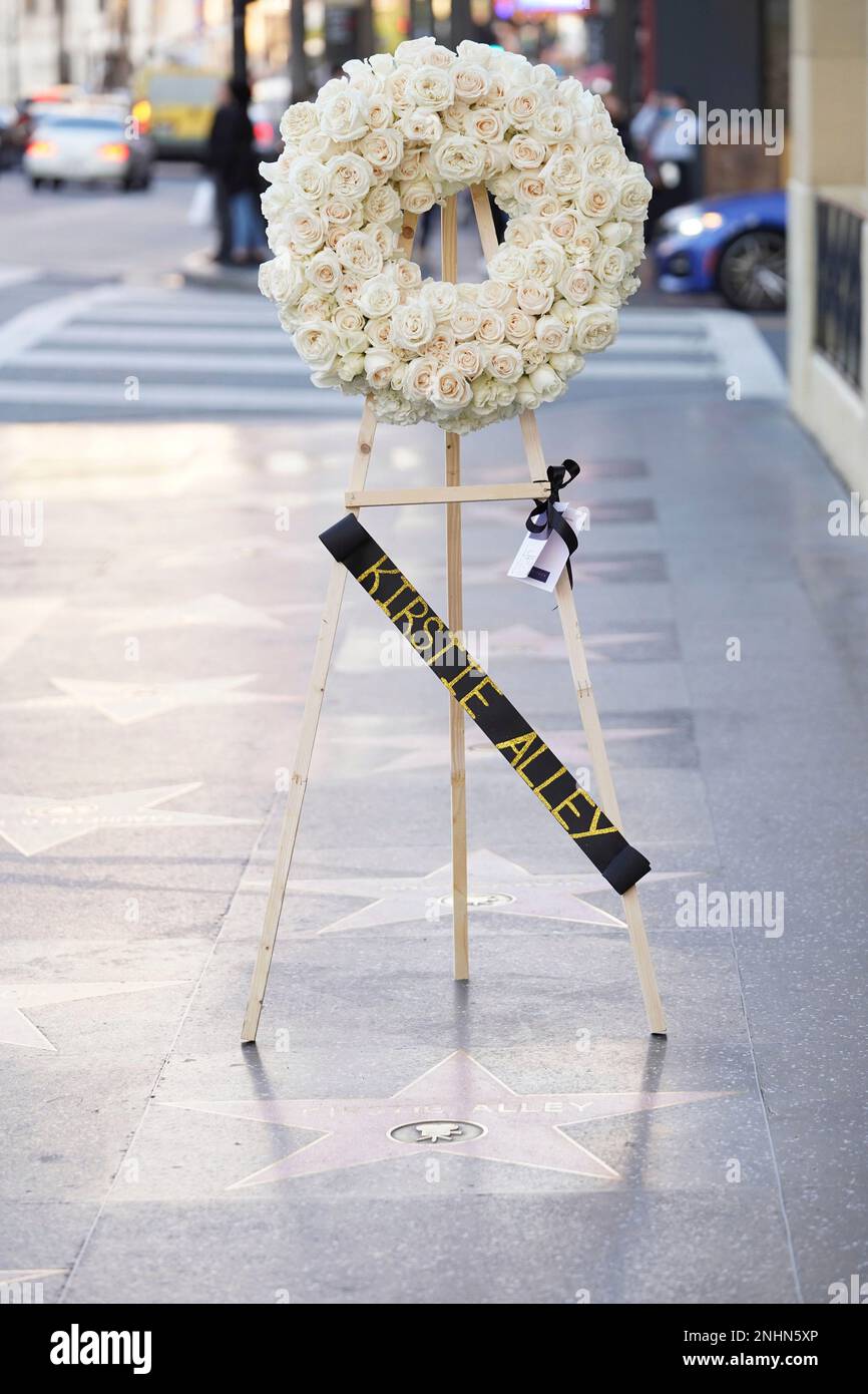 Photo by: gotpap/STAR MAX/IPx 2022 12/6/22 Kirstie Alley Memorial on ...