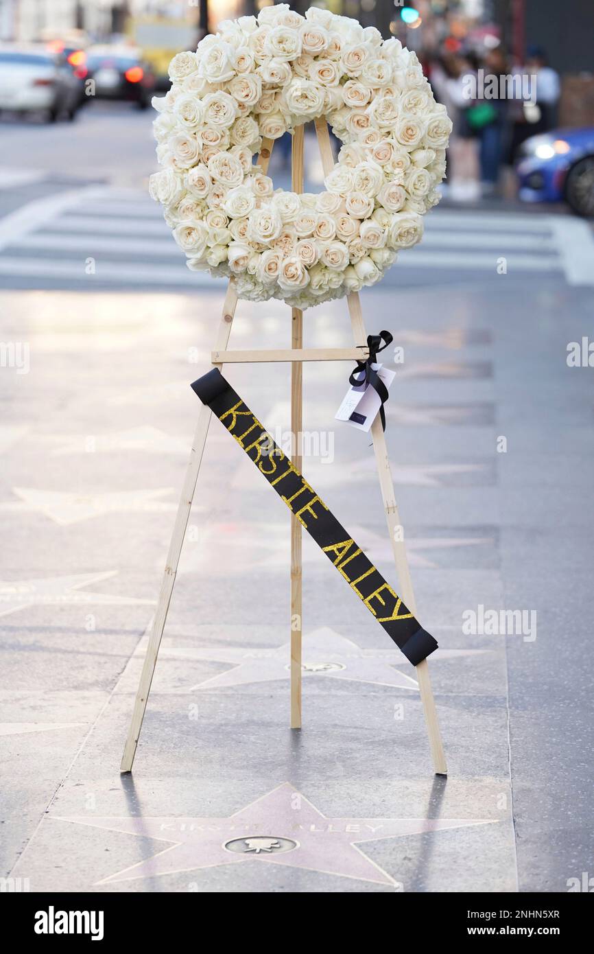 Photo by: gotpap/STAR MAX/IPx 2022 12/6/22 Kirstie Alley Memorial on ...