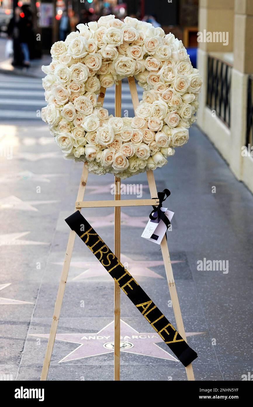 Photo by: gotpap/STAR MAX/IPx 2022 12/6/22 Kirstie Alley Memorial on ...