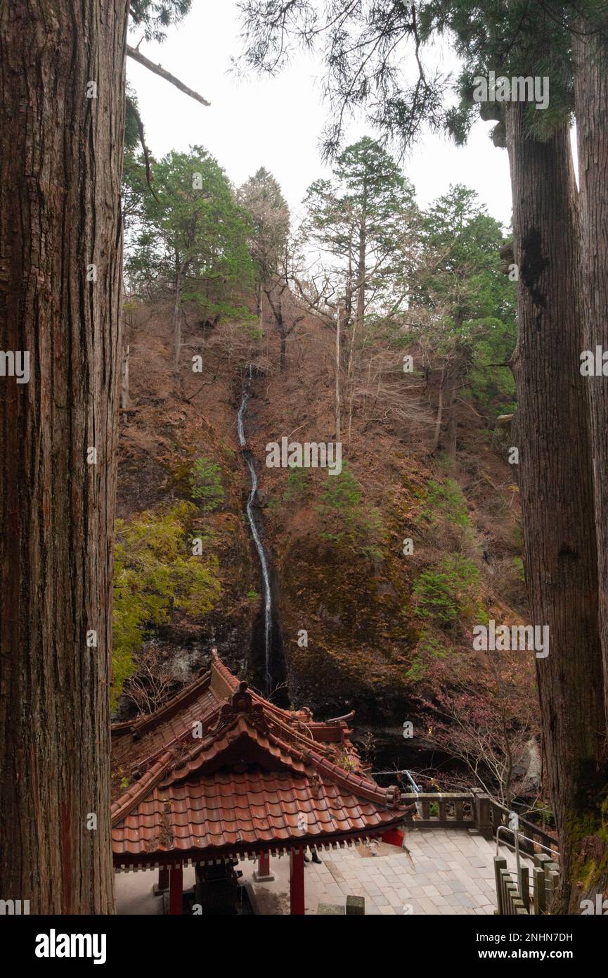 Haruna Shrine in the autumn, Gunma, Japan Stock Photo - Alamy