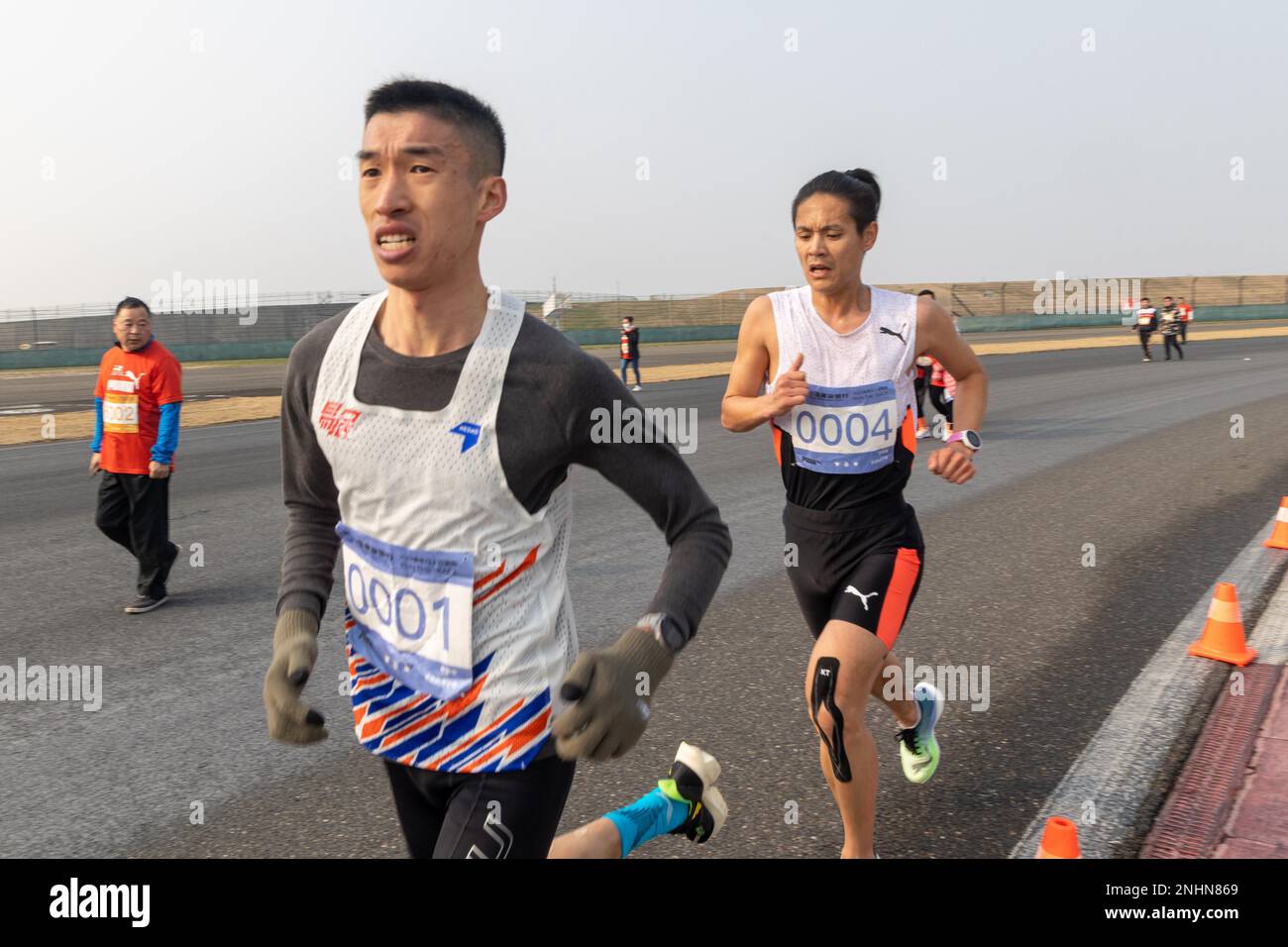 The 2023 Run the Track running activity was held at Shanghai ...