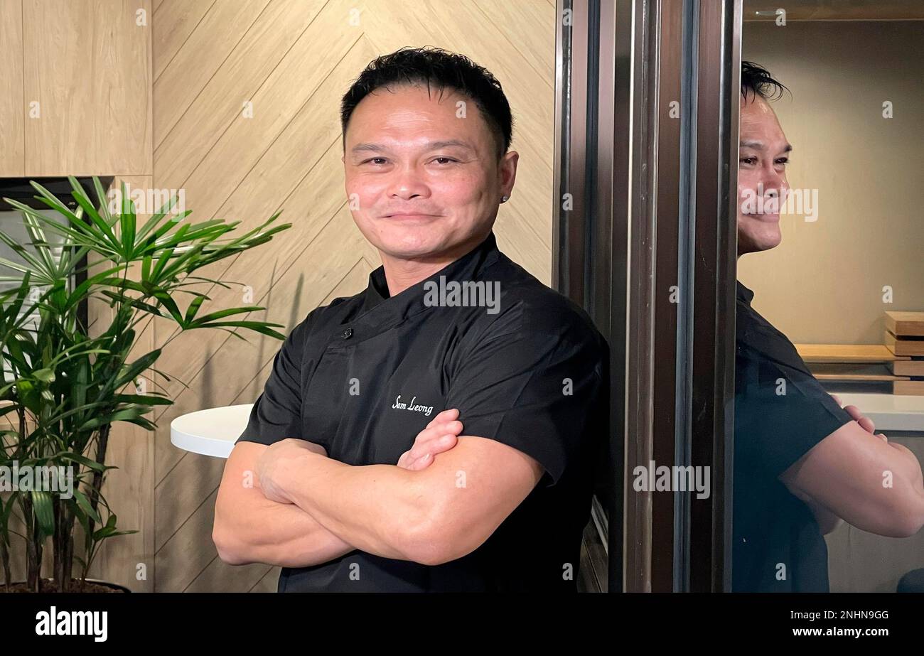 Award-winning chef Sam Leong, 30 November 2022. (Singapore Press via AP ...