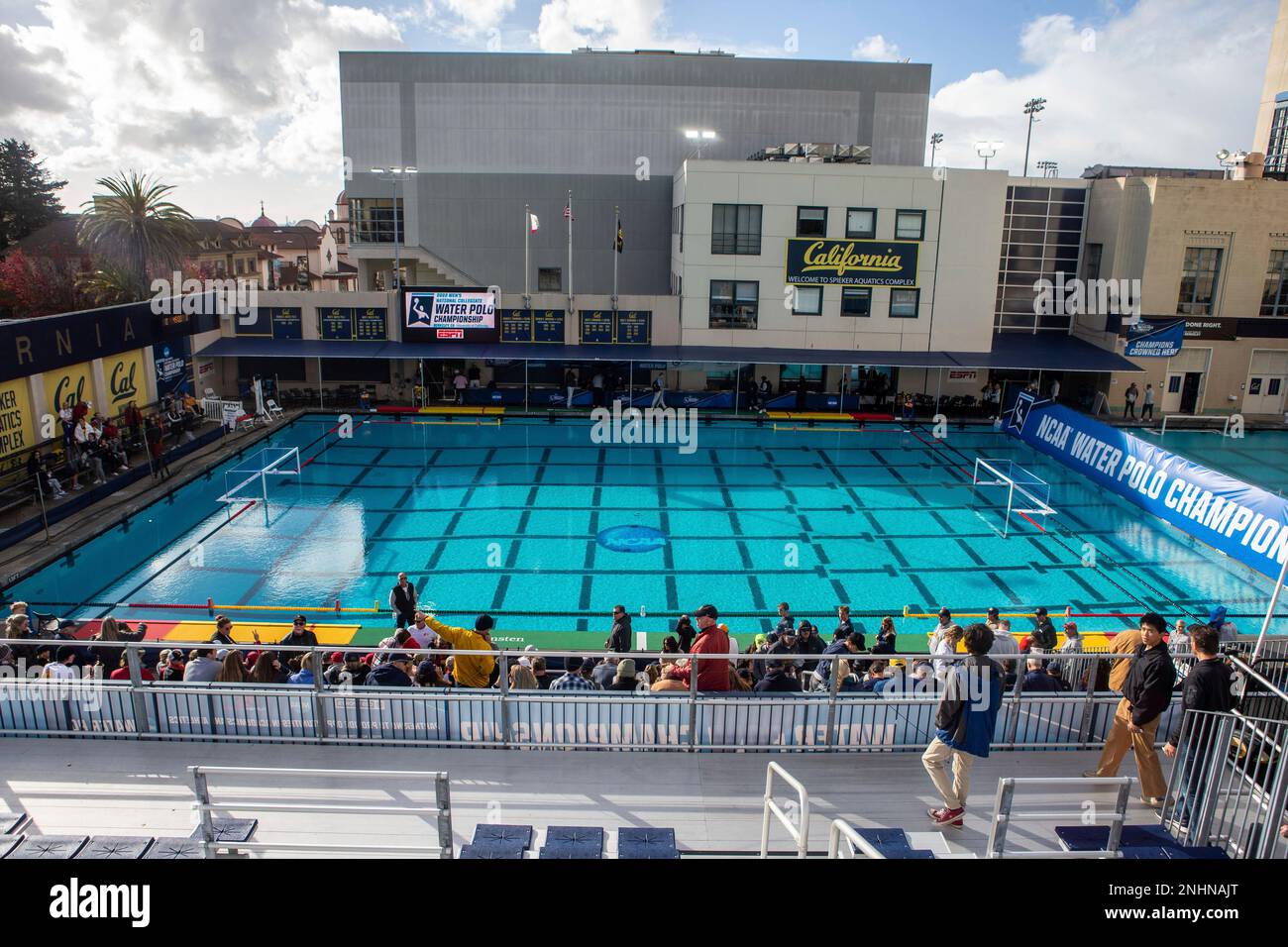 BERKELEY, CA - DECEMBER 04: A view of the pool before the National ...