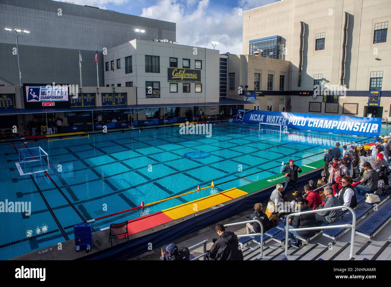 BERKELEY, CA - DECEMBER 04: A view of the pool before the National ...