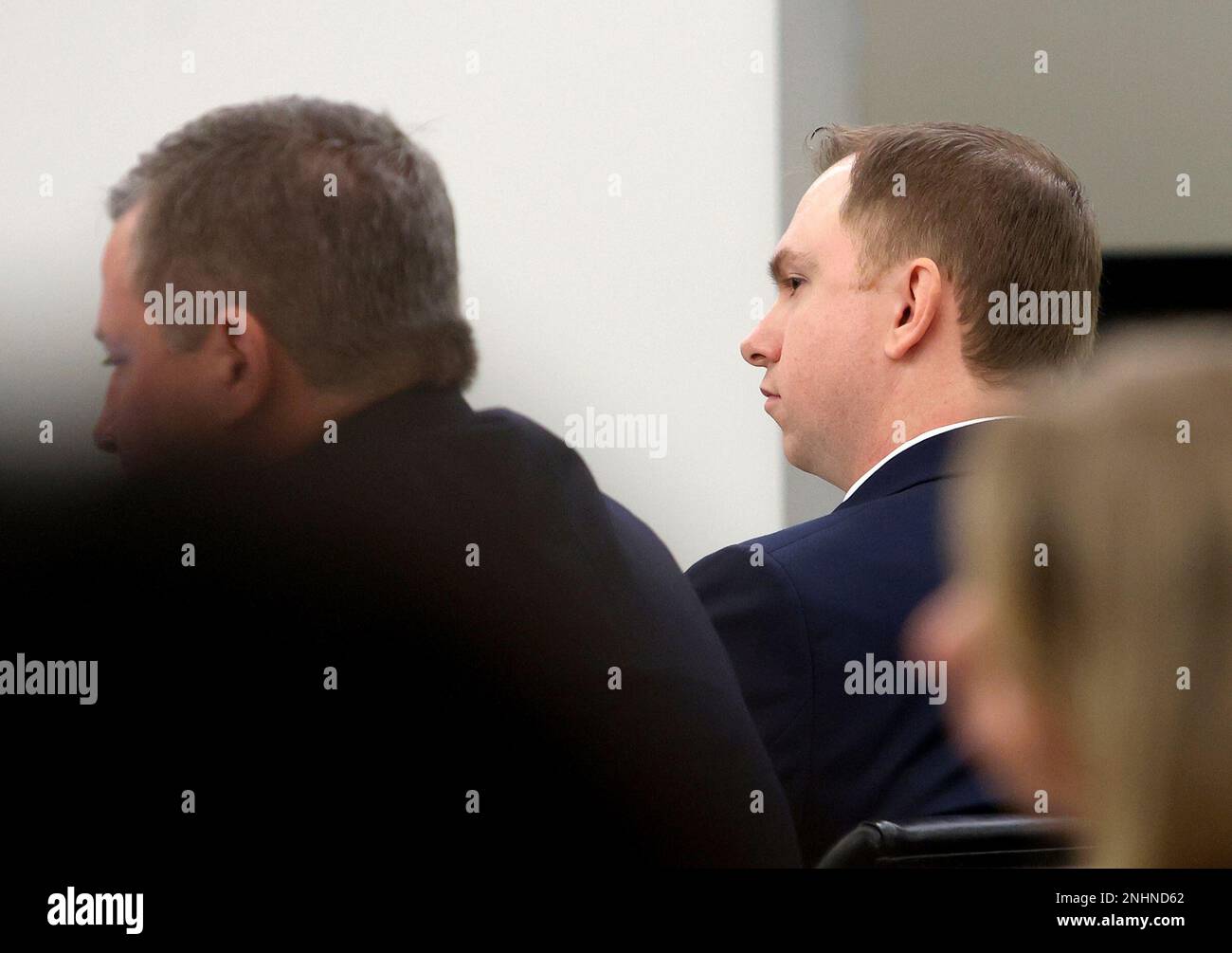 Former Fort Worth Police Officer Aaron Dean attends the first day of ...