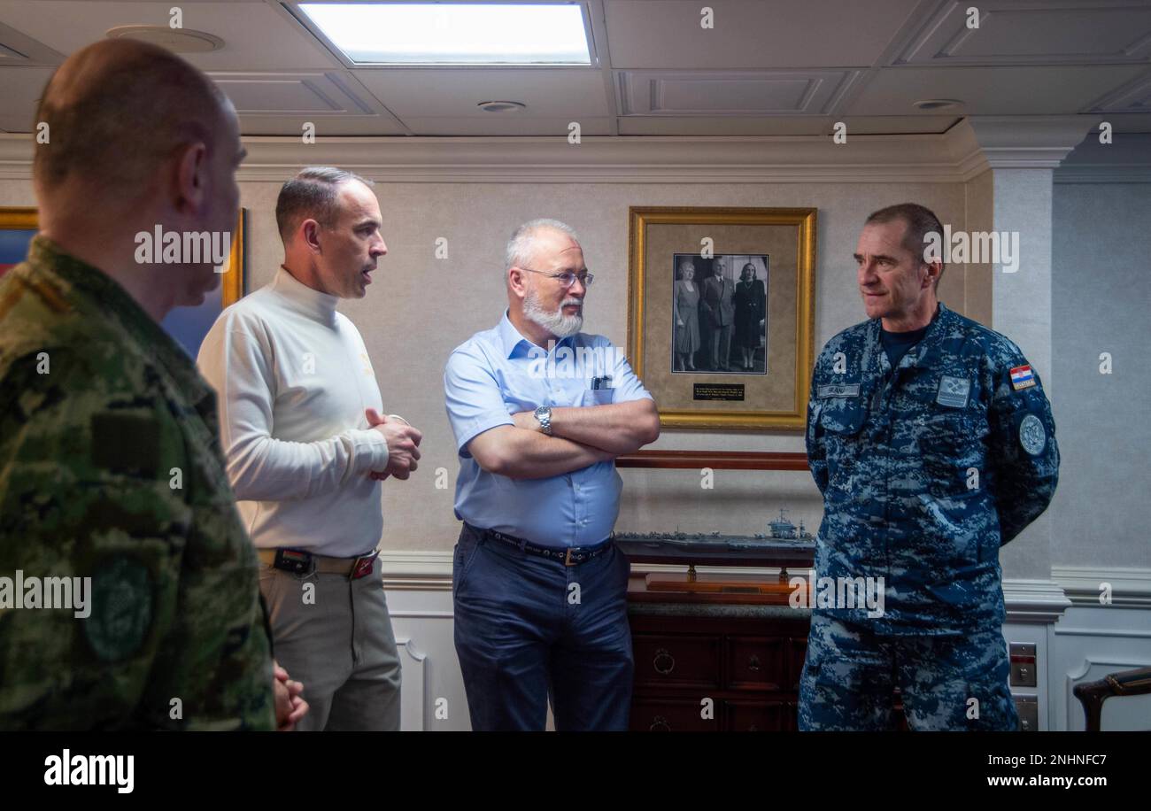 220731-N-DN159-1010 MEDITERRANEAN SEA (July 31, 2022) From center left ...