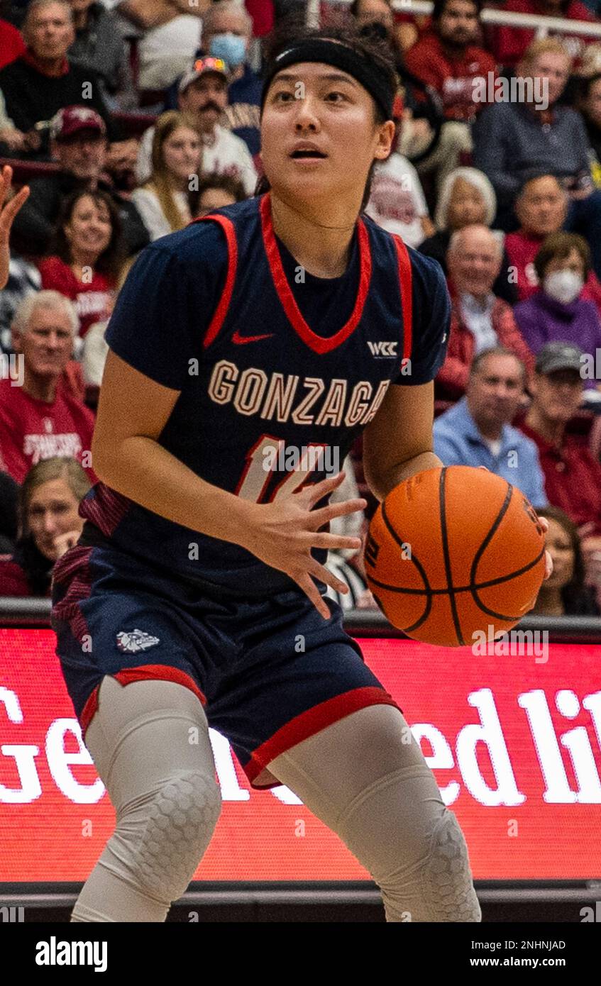 December 04, 2022 Palo Alto CA, U.S.A. Gonzaga guard Kaylynne Truong ...