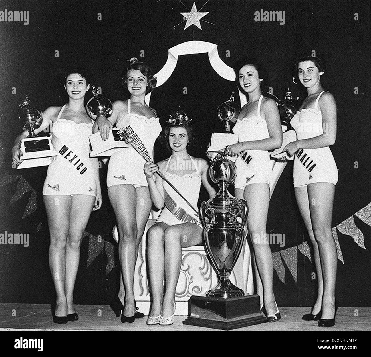 File photo taken in Los Angeles in July 1953 shows former Japanese ...