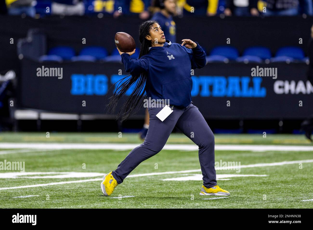 December 03, 2022: Michigan offensive graduate assistant Milan (Mimi ...