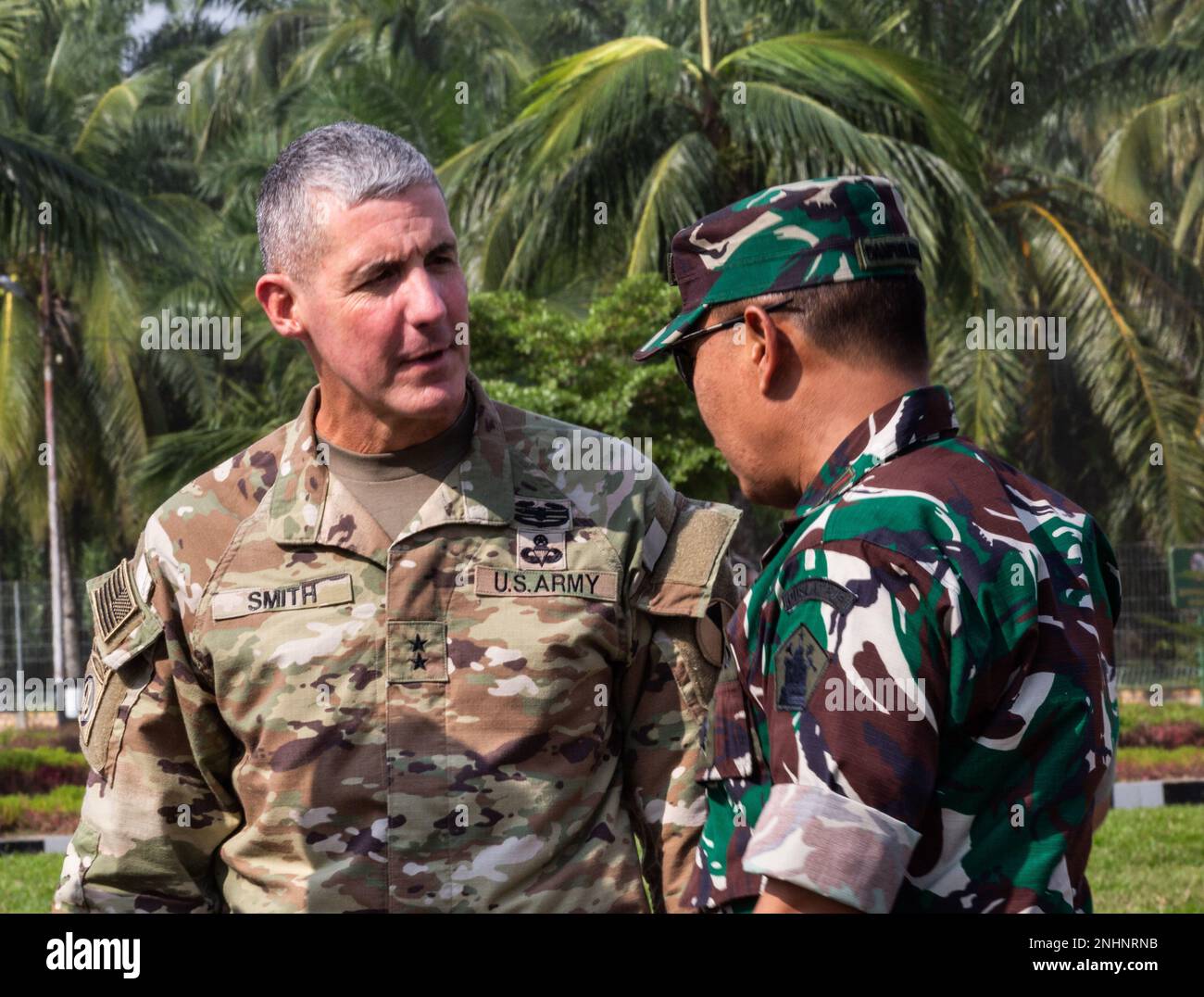 Maj. Gen. Stephen Smith arrived at the U.S. Army Forces headquarters ...