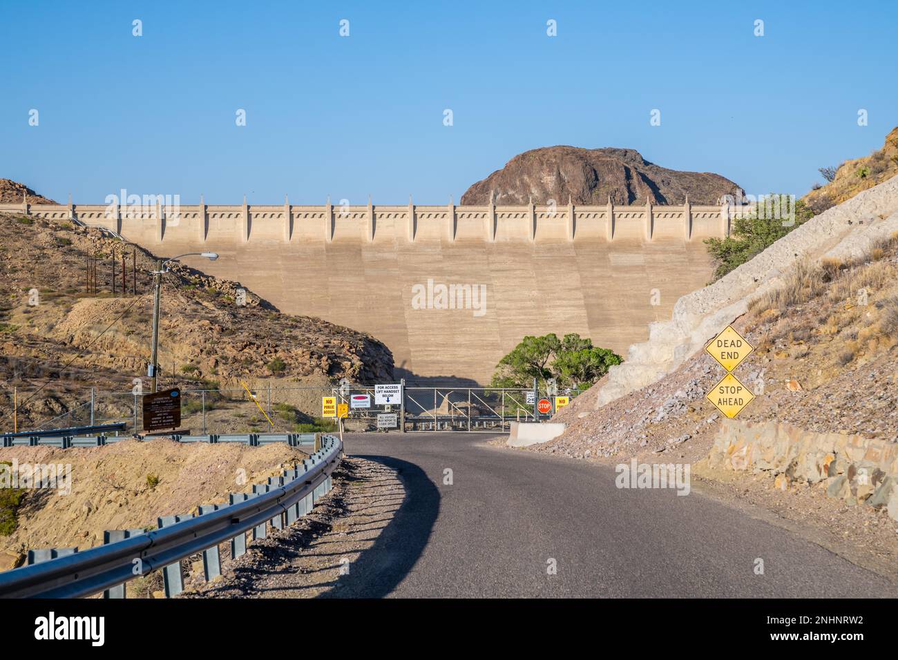 Elephant Butte, NM, USA - May 1, 2022: The Elephant Butte Dam and ...