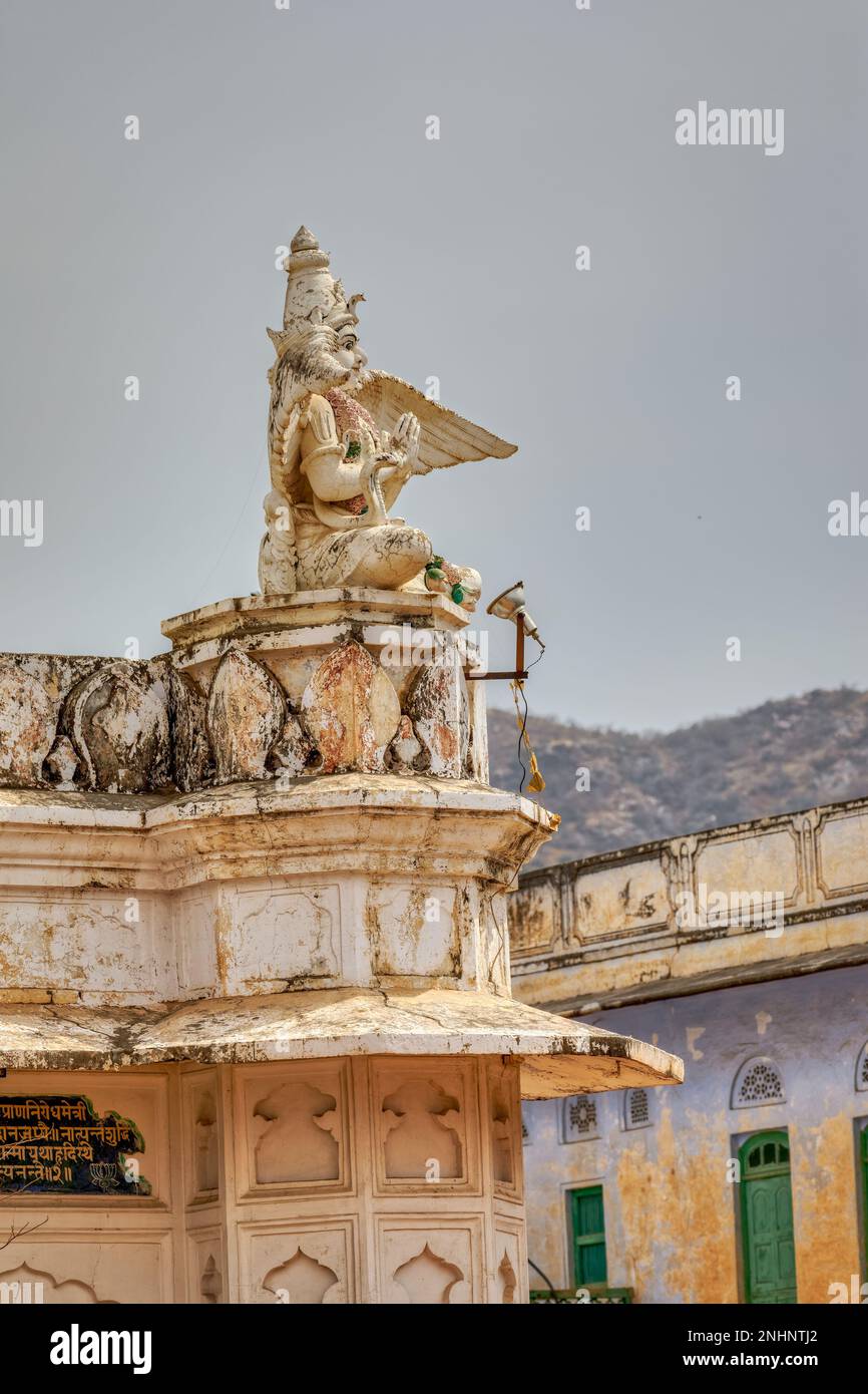 Pushkar Shri Rama Vaikunth Nath Swami temple decorative detail Krishna ...