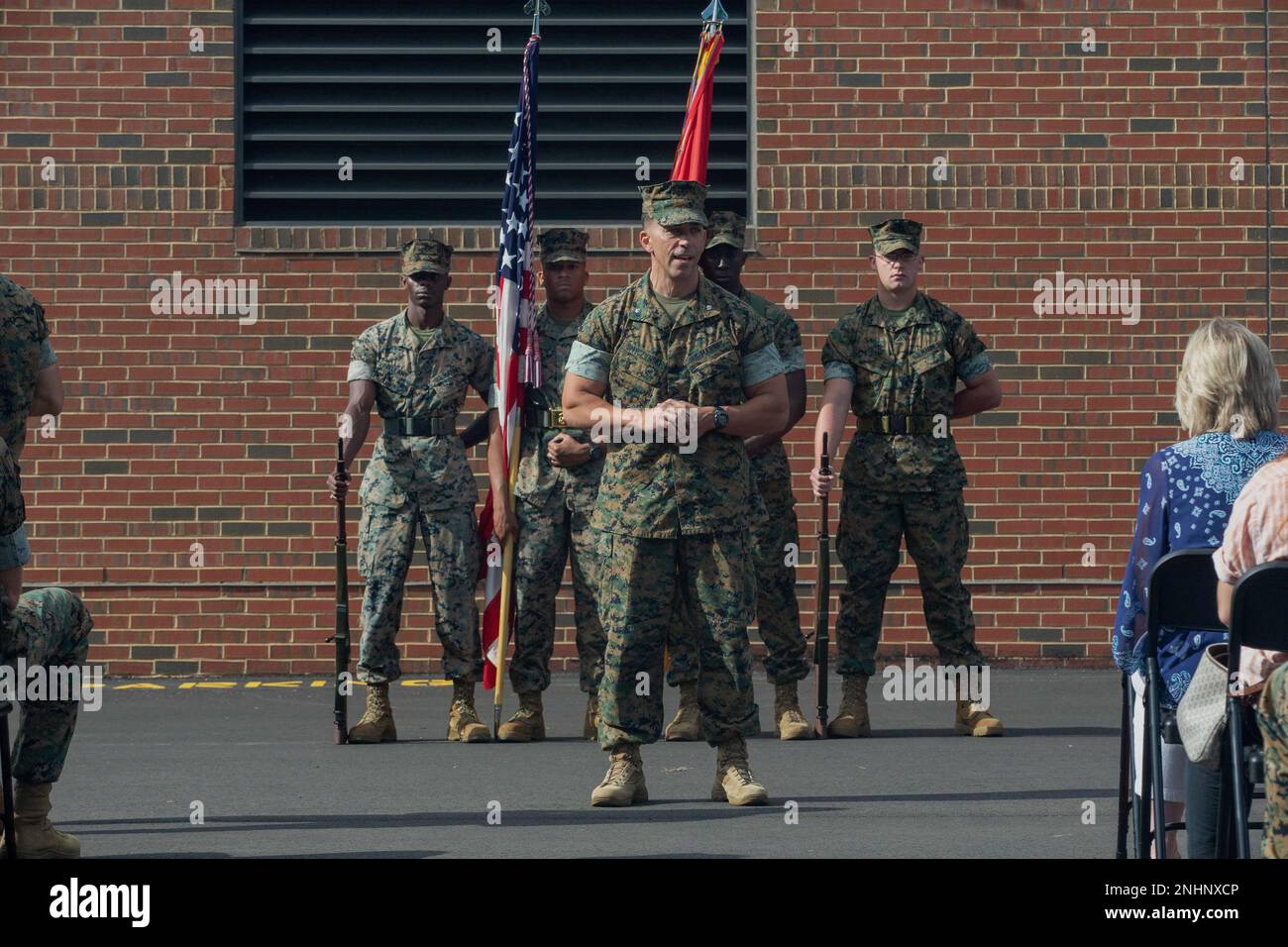 U.S. Marine Corps Lieutenant Colonel Michael Smyczynski, the S-5 ...
