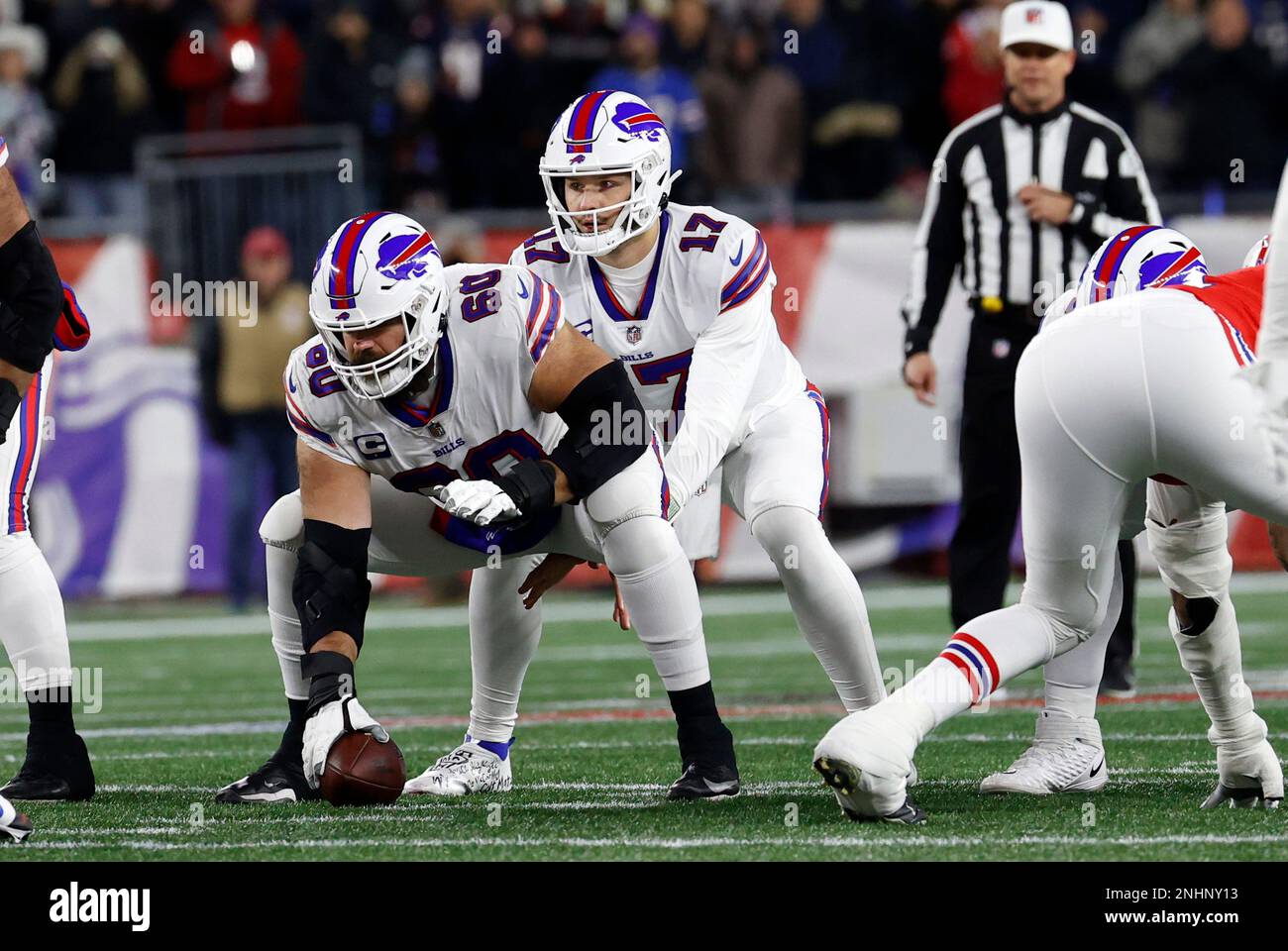 FOXBOROUGH, MA - DECEMBER 01: Buffalo Bills quarterback Josh Allen (17 ...