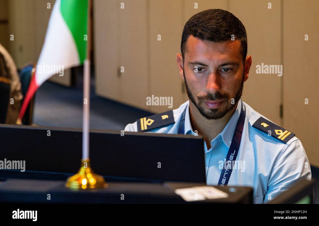 Global Sentinel 2022 participants from the Italian Space Operations ...