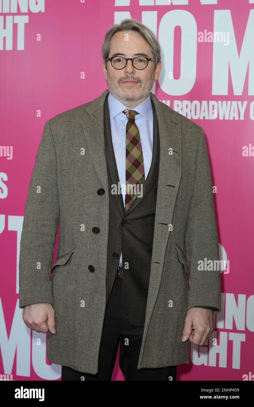 Photo by: John Nacion/STAR MAX/IPx 2022 12/1/22 Matthew Broderick at ...