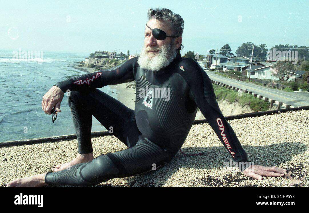 Jack O'Neill inventor of the wetsuit Photos taken near East Cliff Drive ...
