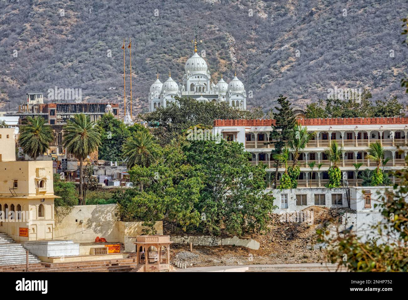 Pushkar Gurdwara temple, Rajasthan India Stock Photo - Alamy