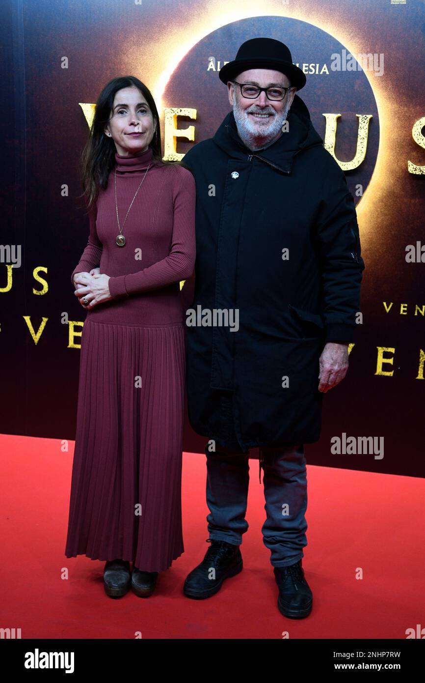 Premiere of the film 'Venus', on December 1st, 2022, in Madrid (Spain ...