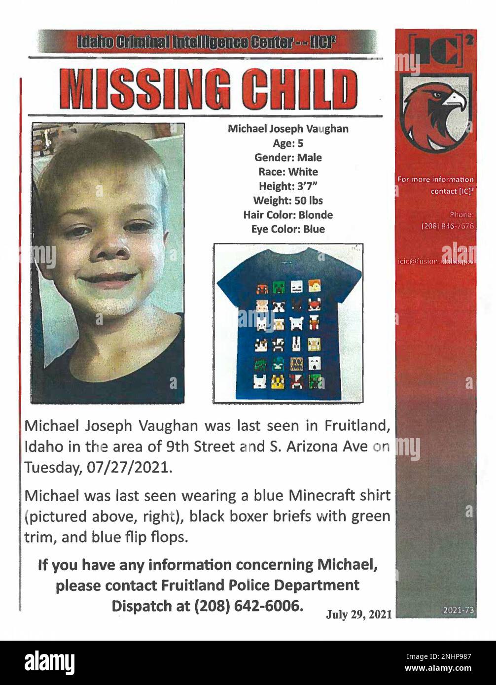 Missing Children Poster 2022