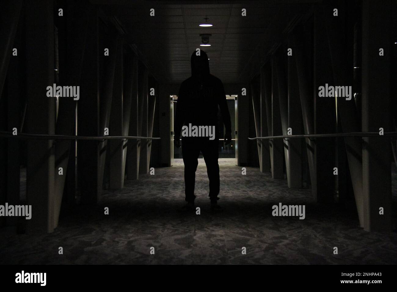 Man in the Shadow Stock Photo - Alamy