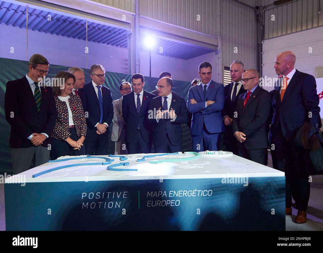 Detail of the explanation of where the new plant will be located during ...