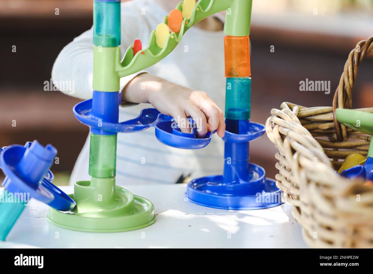 Marble toy track hi-res stock photography and images - Alamy