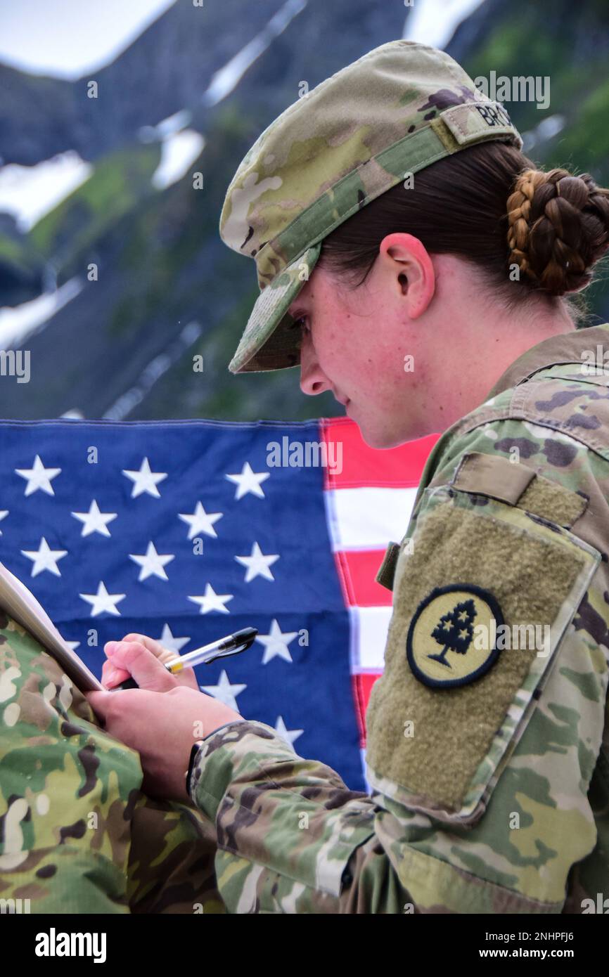Sgt. Ashlyn Brown of the Tennessee Joint Force Headquarters property ...