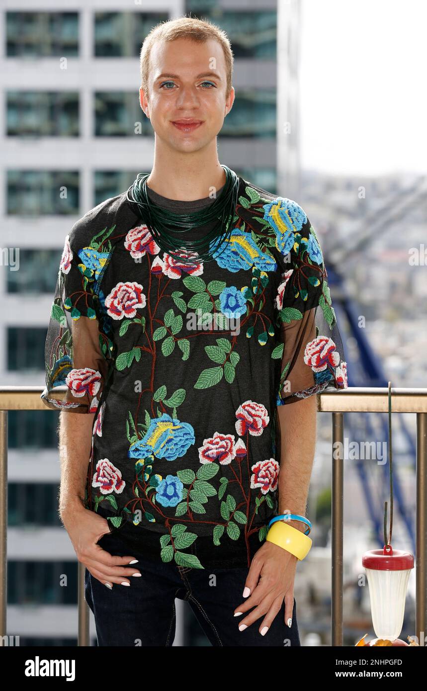 Mark Snyder on their balcony at home on Wednesday, September 20, 2017 ...