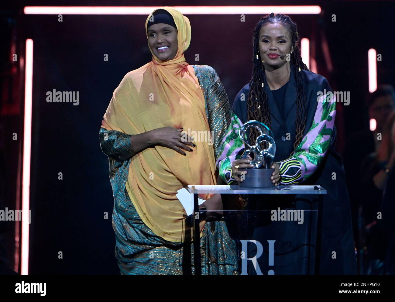 Laureates Fartuun Adan and her daughter Ilwad Elman, founders of Elman ...