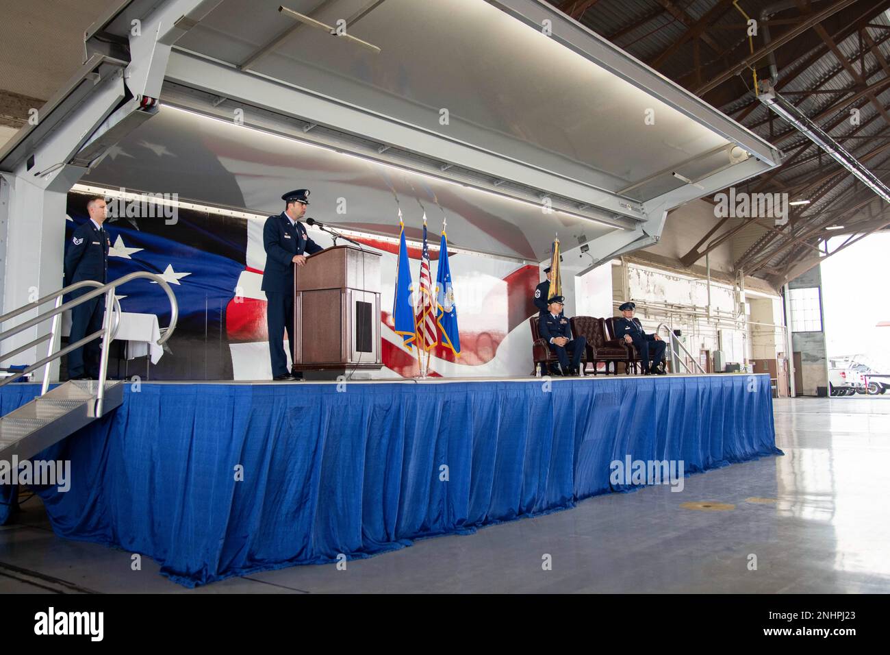 U.S Air Force Col. Taylor Ferrell, 12th Flying Training Wing commander ...