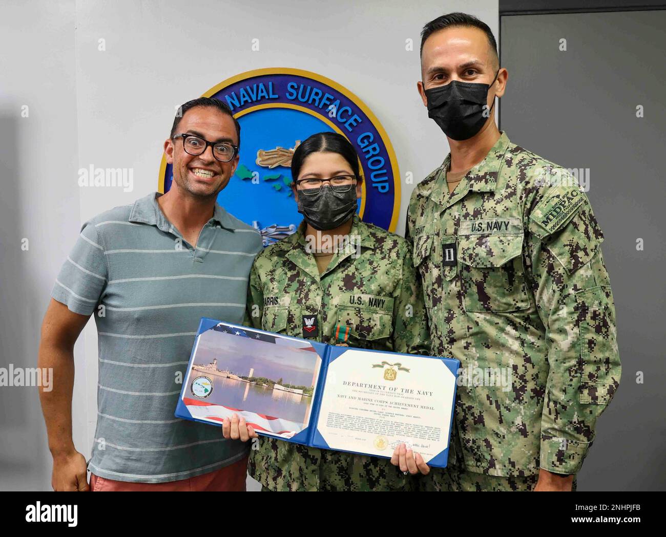 Naval surface group middle pacific hi-res stock photography and images ...