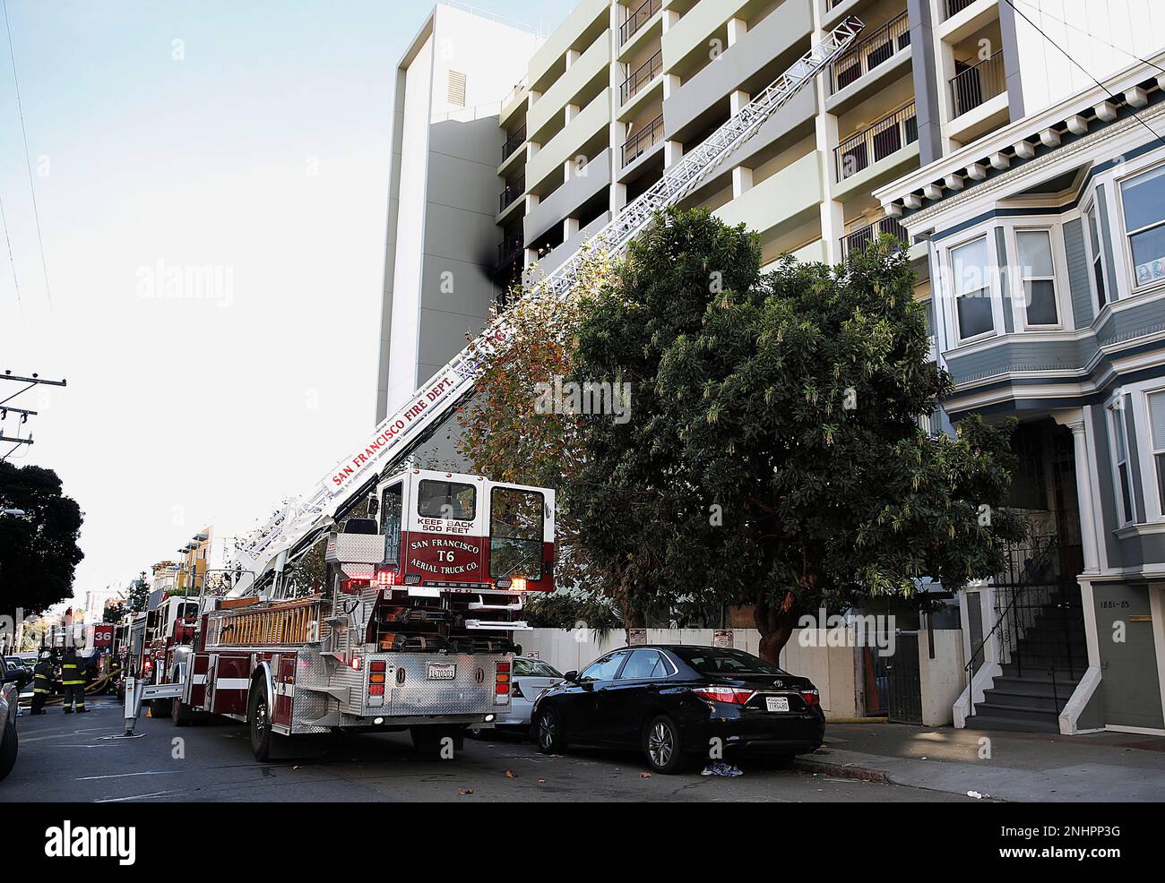 A fire on the seventh floor of 1855 15th St. happened at 13:21pm and ...