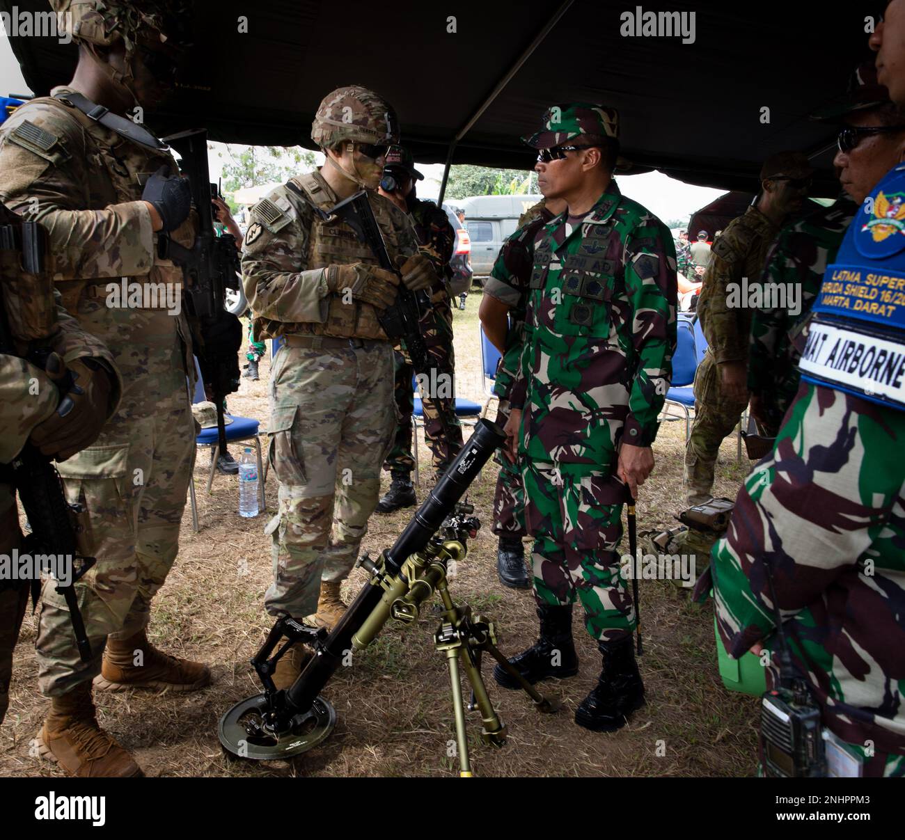 Army Sgt. Alexander Clarke, an indirect fire infantryman assigned to ...