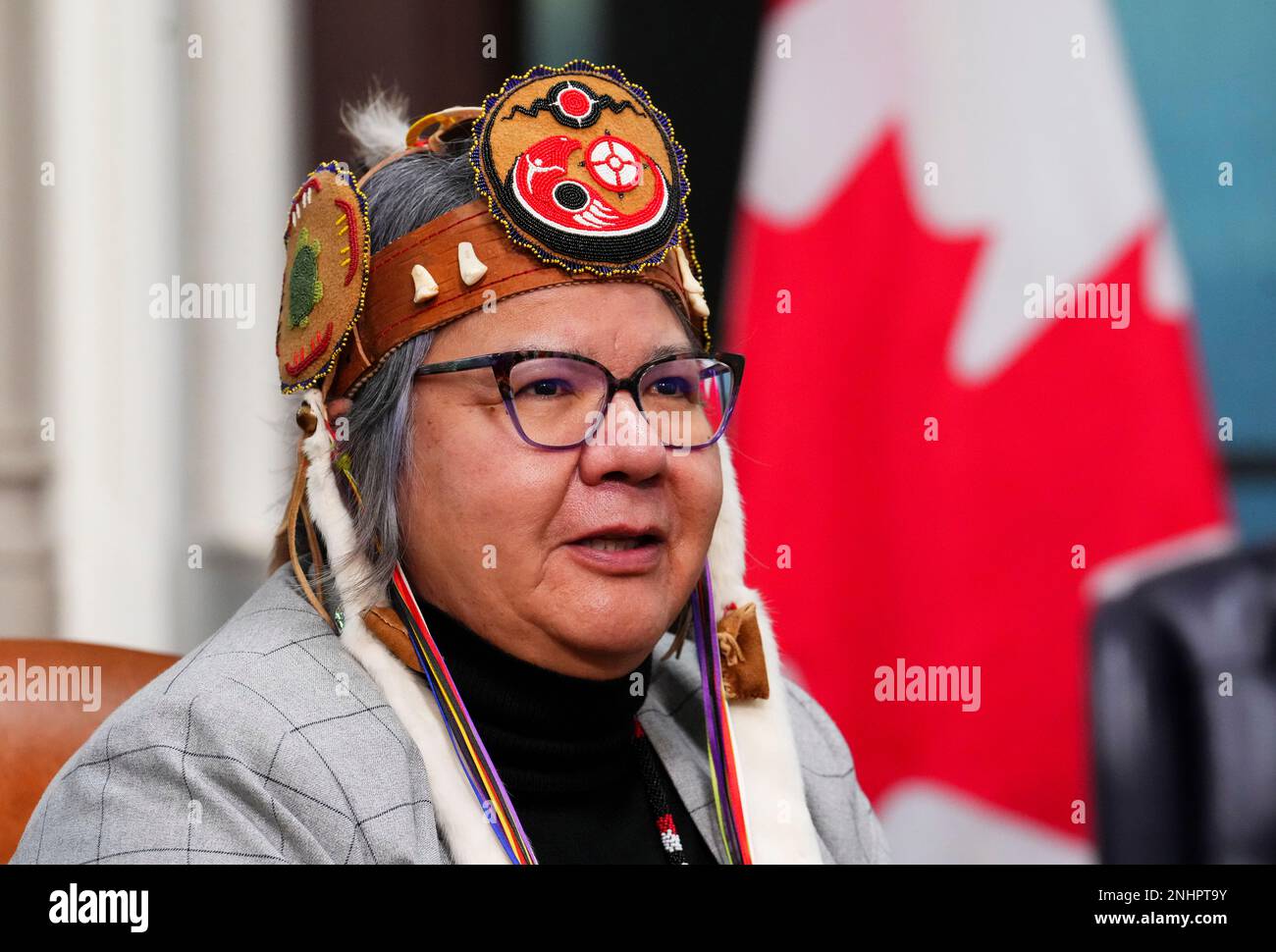 Assembly of First Nations (AFN) National Chief, RoseAnne Archibald ...