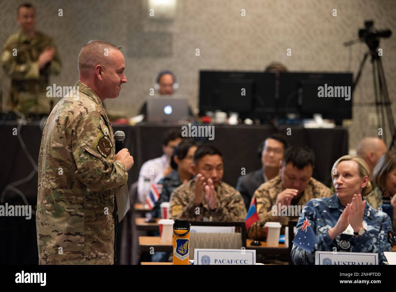 U.S. Air Force Chief Master Sgt. David R. Wolfe, Pacific Air Forces ...