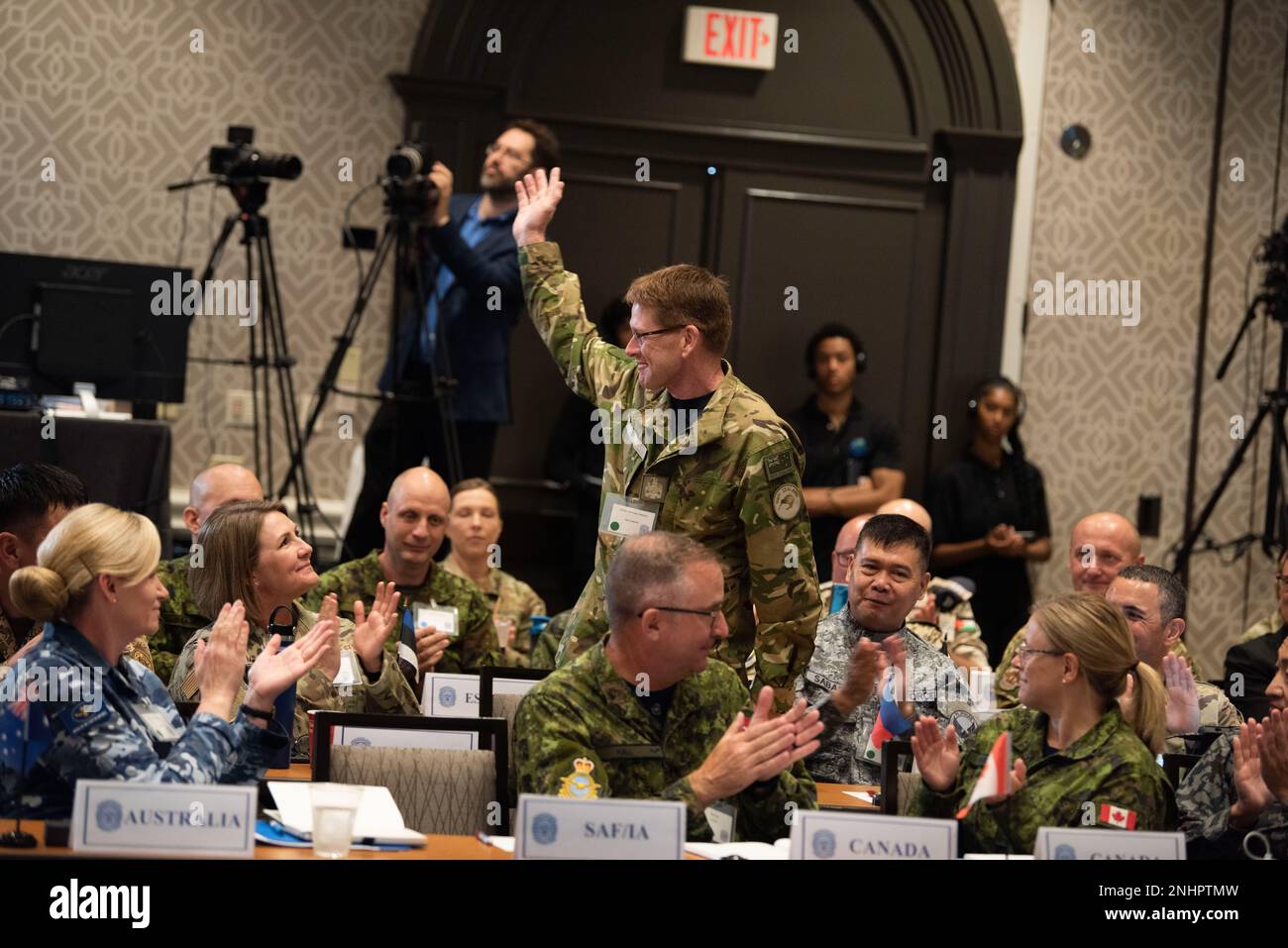 Warrant Officer of the Royal New Zealand Air Force Kerry Williams ...