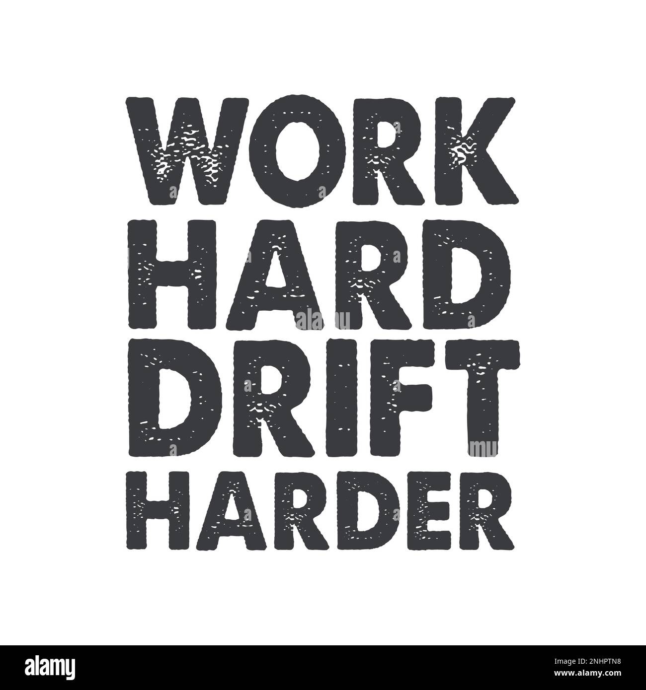 Work hard drift harder funny vintage retro sunset Drifting car racing ...